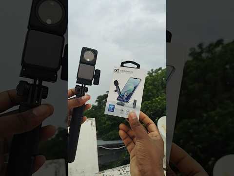 DJI action 2 k8 mic 🎤 #djiaction2 #dji #gopro #shortvideo #wirelessmicrophone