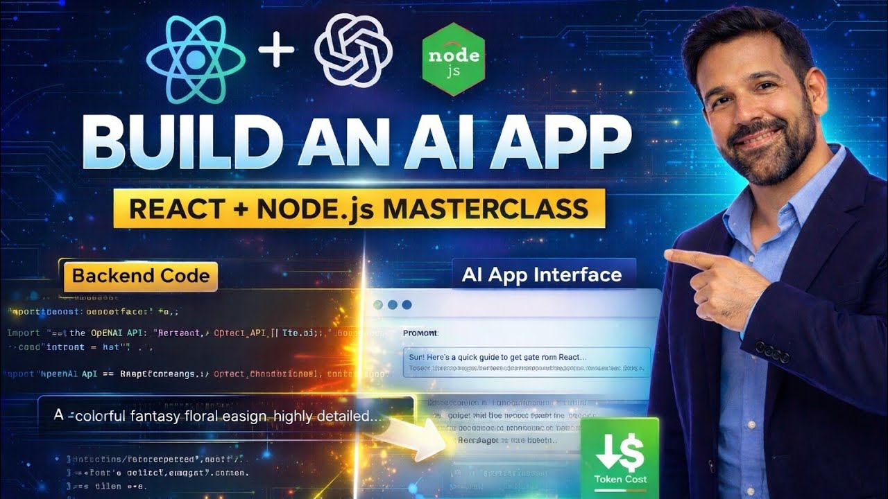 Full-Stack OpenAI App Tutorial: React & Node.js API Integration (Build Your First AI App!)