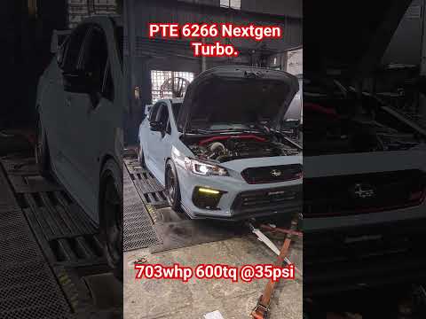 Testing the Nextgen 6266 Turbo. #ETStwinscroll #outfrontv4 #700hp #seriesgray #E60