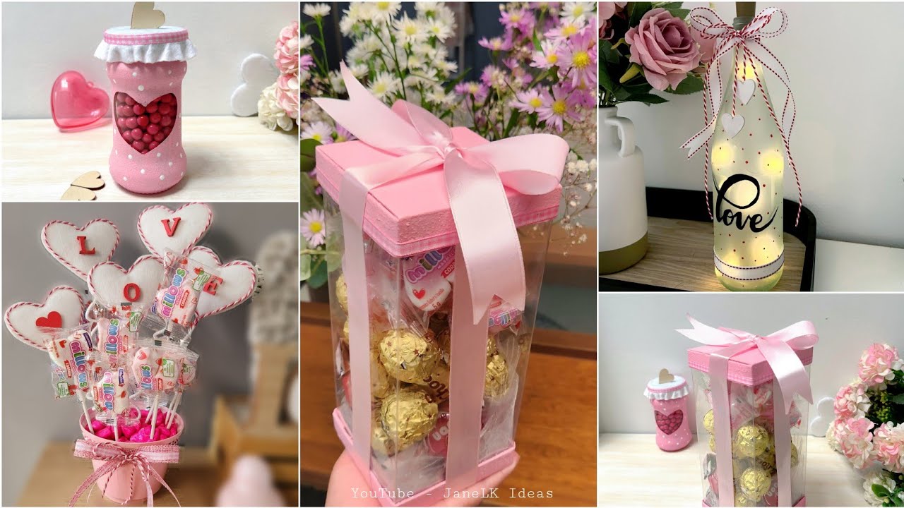 4 Gift Ideas for Valentine's Day 2023 😍 Recycling a Plastic Bottle ♻️
