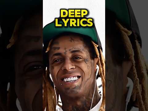 Deepest rap lyrics #rap #lilwayne