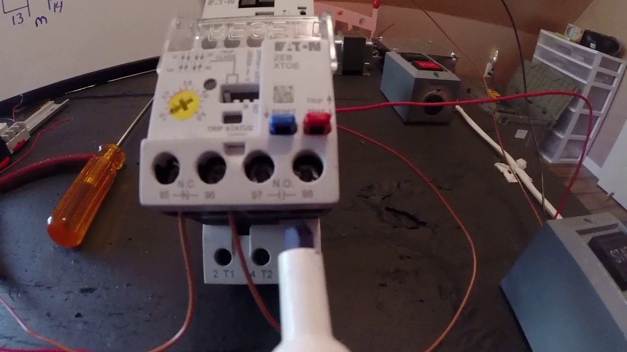 Eaton Motor Starter wiring by MR. STARK