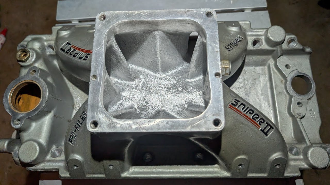 Profiler Sniper 2 intake manifold Not Ported burr/ 60 grib designed By Darin Morgan nitrous Express 