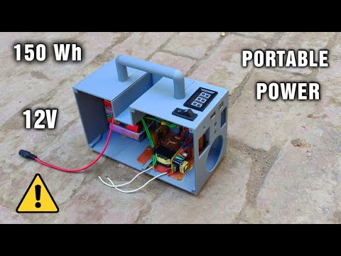 🚉 220V 3D Print Portable Power Station Case DIY・ STL File for ・Cults