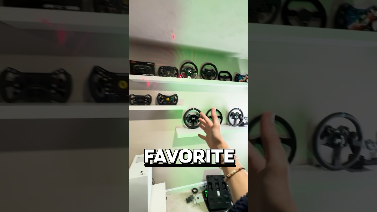 INSANE Sim Racing Wheel Collection 🔥 #simracing