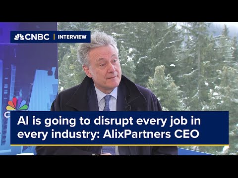 AI is going to disrupt every job in every industry in every economy, says consultancy CEO