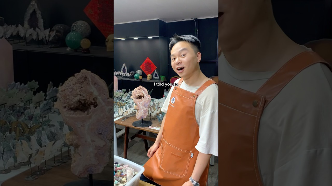 POV: you buy a crystal for the first time🔮 #crystalwholesaler #crystalshop #amethyst