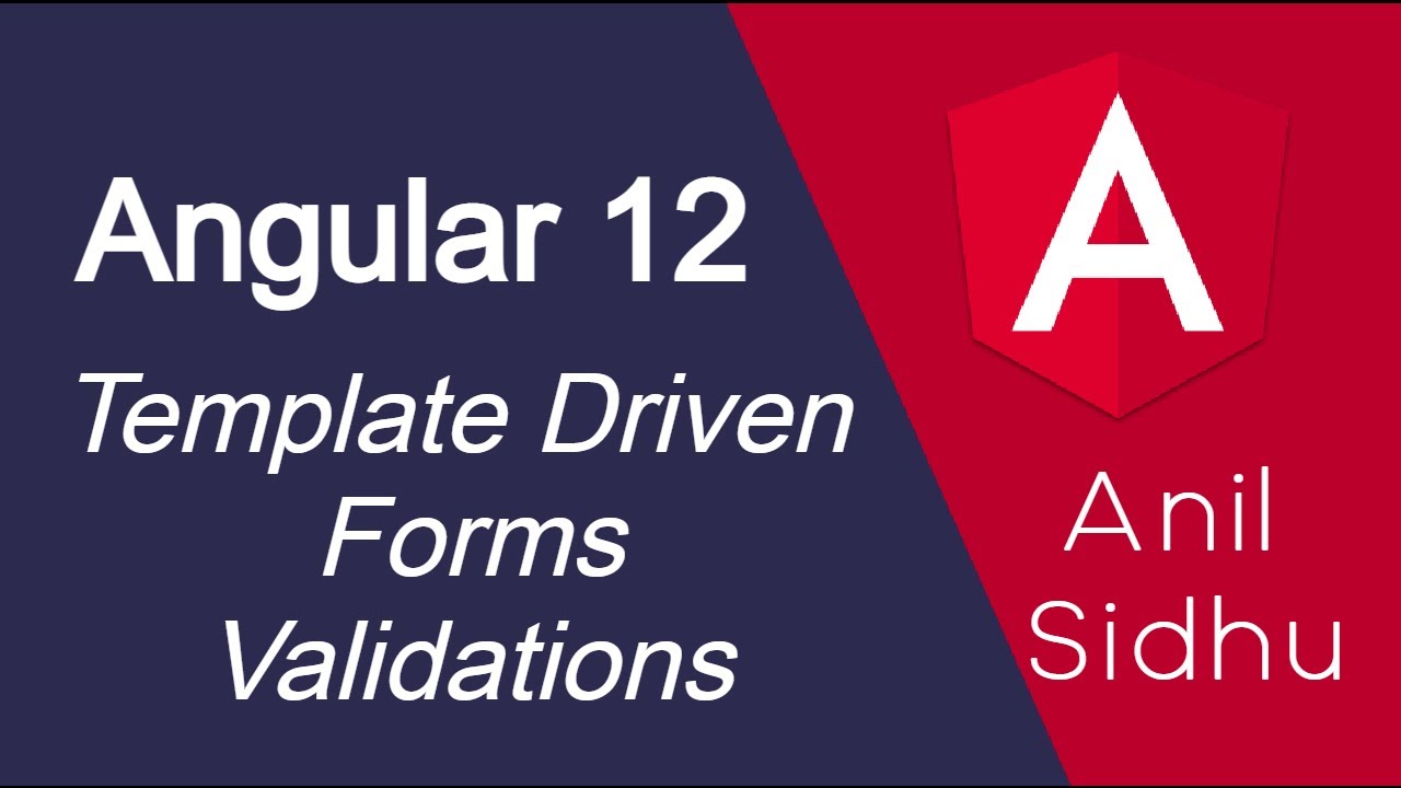 Angular 12 tutorial #36 Template driven form Validations