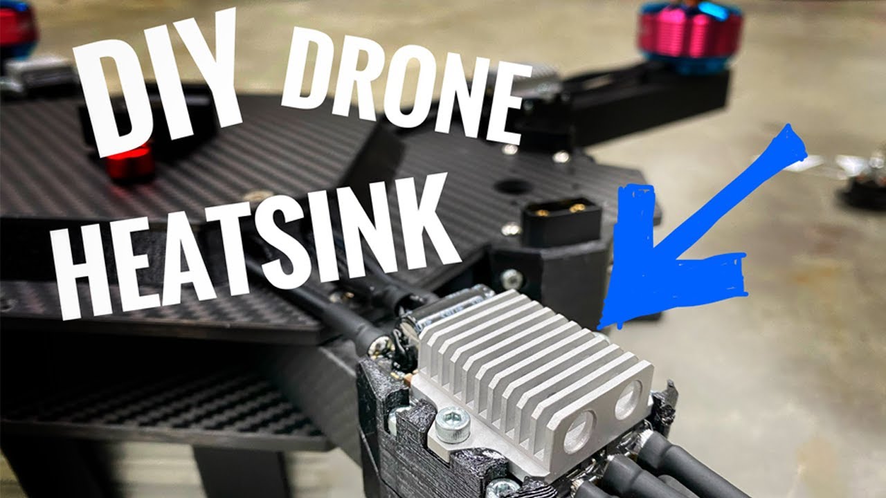 DIY Racing Drone Heatsink !!!