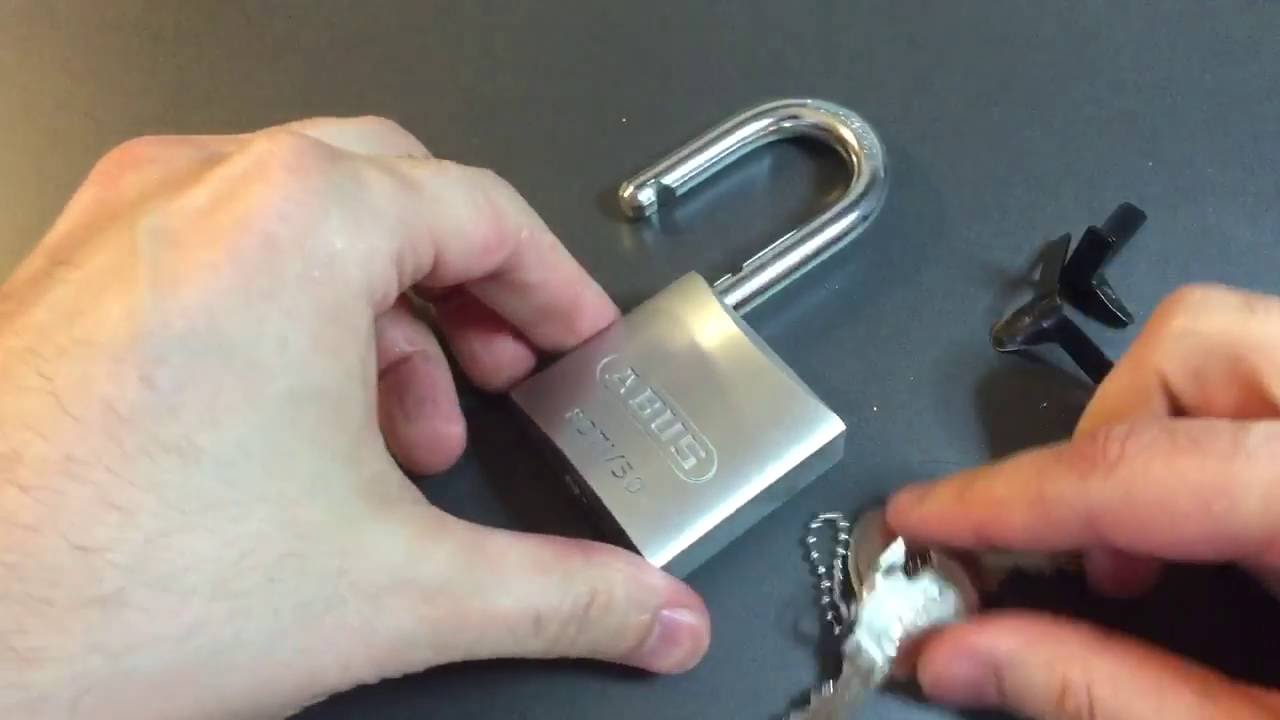 [181] Abus Titalium 80TI/50 Picked and Shimmed