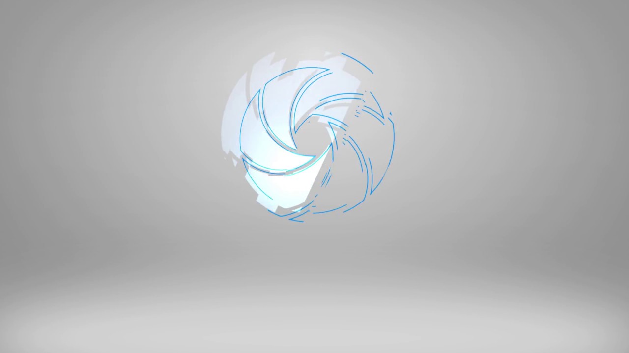 #06 Blue FX Logo Intro