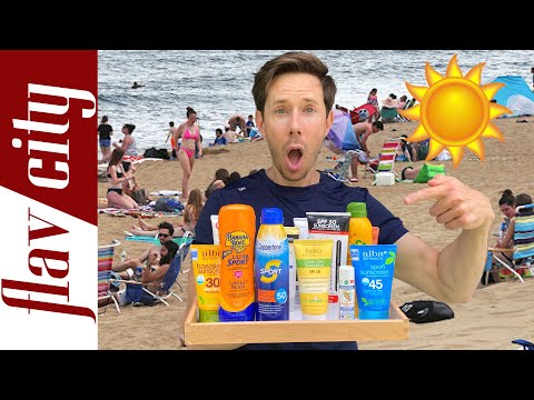 You're Using Toxic Sunscreen! | Safe & Effective Sunscreens For Summer 2021