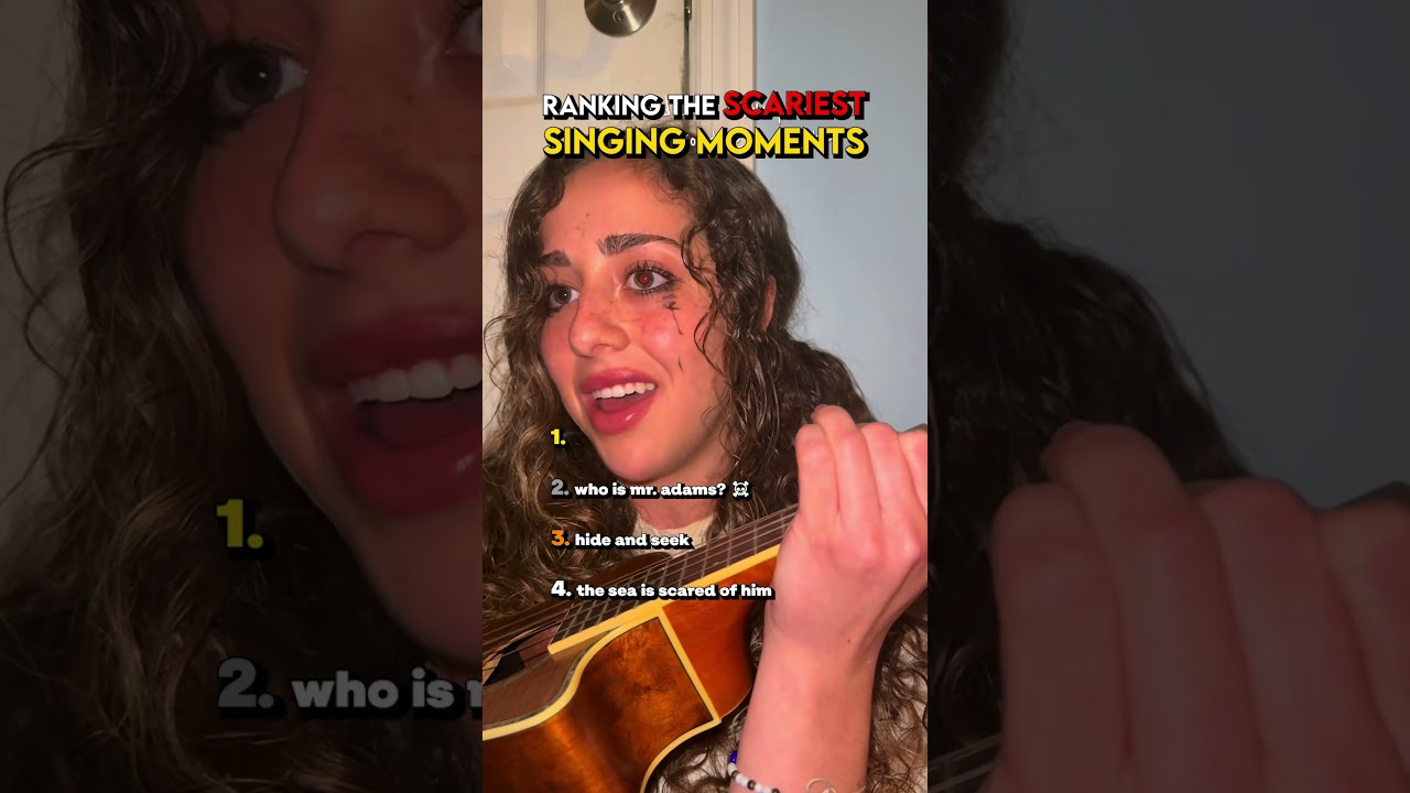 ranking the SCARIEST singing moments