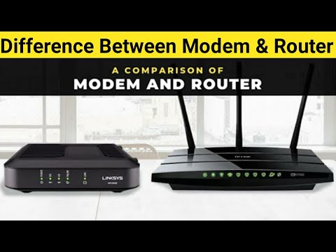 Difference between Modem And Router | Explain in Hindi