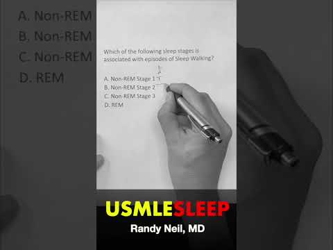 USMLE SLEEP #SHORT. LESS THAN 1 MINUTE.