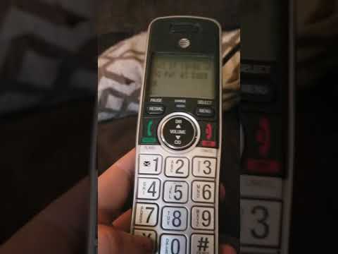 Erase At&t or Vtech Cordless Phone