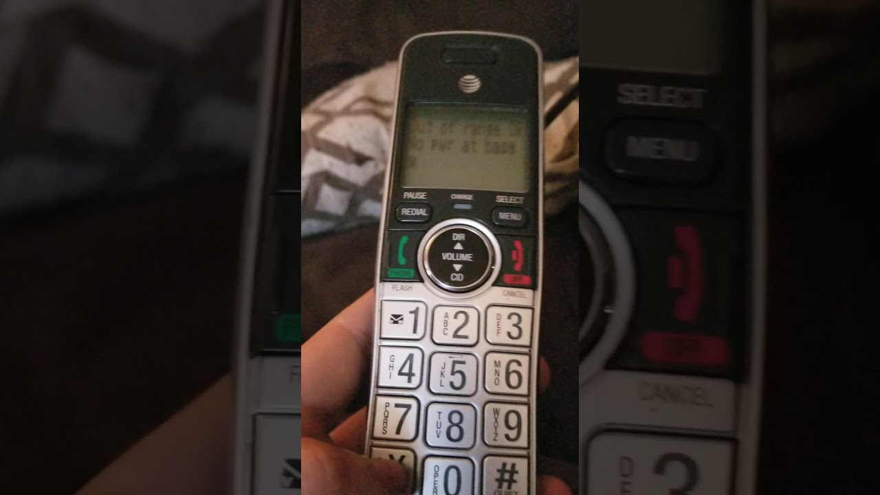 Erase At&t or Vtech Cordless Phone