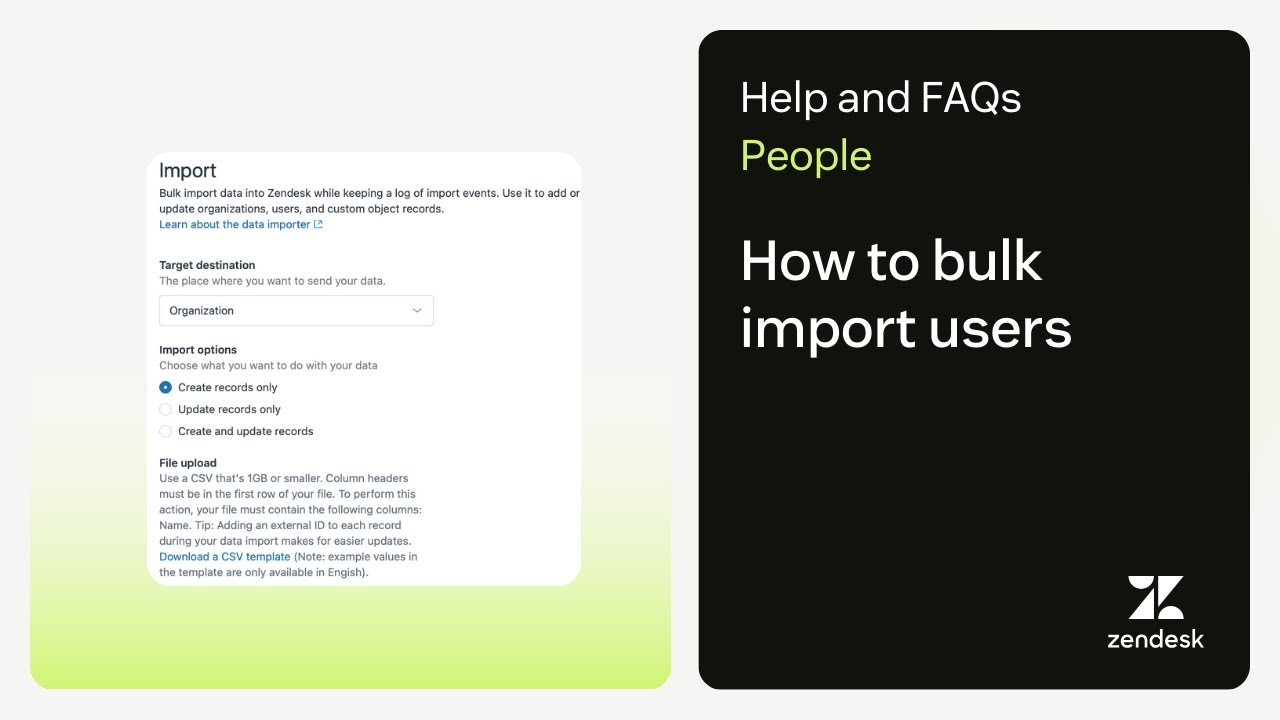 How to bulk import users