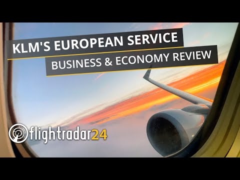 Testing out KLM's European service in business and economy comfort (737 and E190)