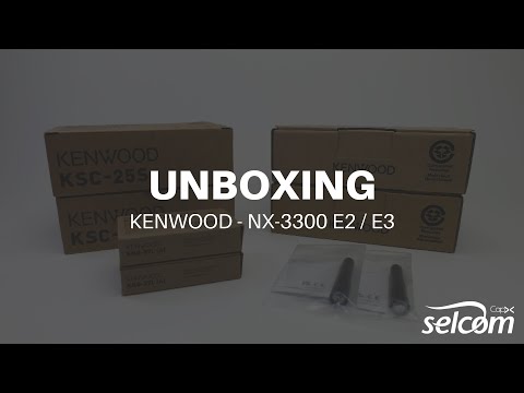 THE KENWOOD NX-3300 E2/E3 - UNBOXING VIDEO