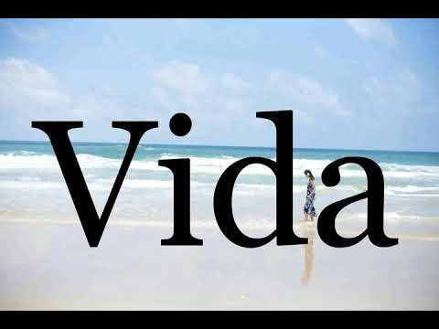How To Pronounce Vida๐๐๐๐๐๐Pronunciation Of Vida