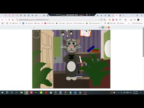 Talking Tom Cat 2 in Scratch big screen // gameplay #001