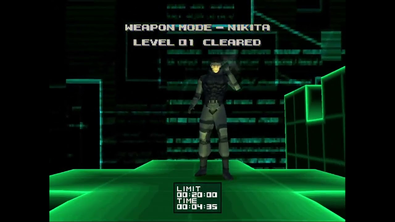 MGS VR: Weapon - Nikita Level 01 [00:03:69]