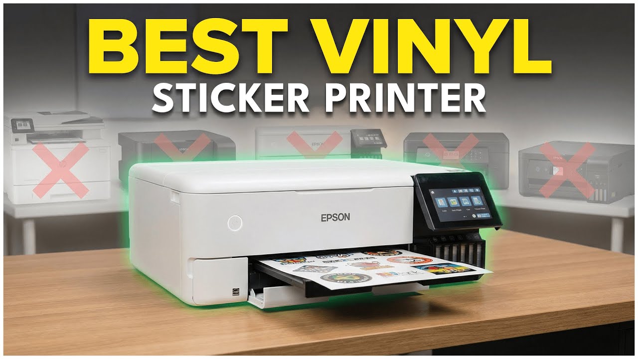 Best Printer for Vinyl Stickers in 2026 (Tested & Compared)