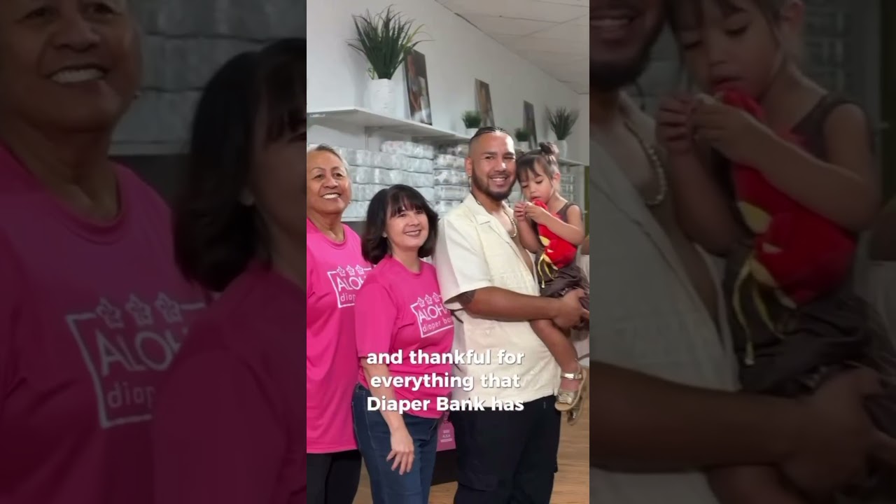ALOHA DIAPER BANK HELPING OUR ISLAND KEIKI, 1 DIAPER AT A TIME