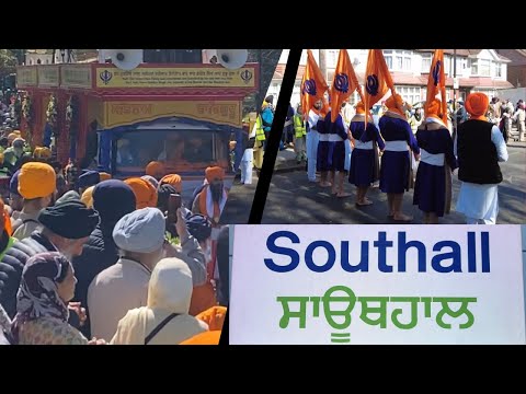 Southall Nagar Kirtan 06.04.2025 | Vaisakhi | London | UK | Sikhi | 4K