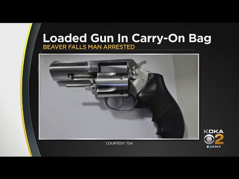 Man Arrested For Having Loaded Gun In Carry-On Bag At Airport