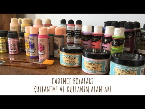 CADENCE BOYALARI HANGİ YÜZEYLERDE KULLANILIR? | KULLANIMI VE KULLANIM ALANLARI | @CadenceCraft