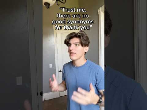 Synonyms for thank you