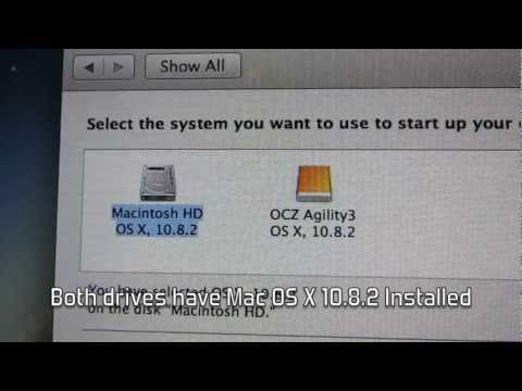 Mac Thunderbolt SSD vs Internal SATA HDD Boot Speed Test