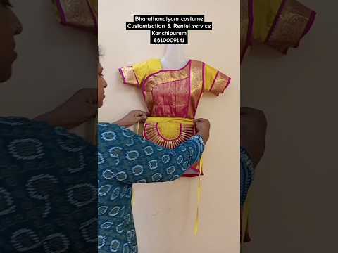 💥 Dance costumes #bharathanatyamdress #costumestiching #shorts