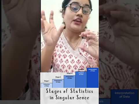 Stages of statistics in singular sense how its written books .