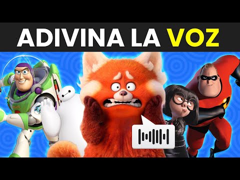 Adivina +100 Personajes de DISNEY por la Voz 🔊🧞♂️🏰 | ¿Cuántos reconoces 🤔?