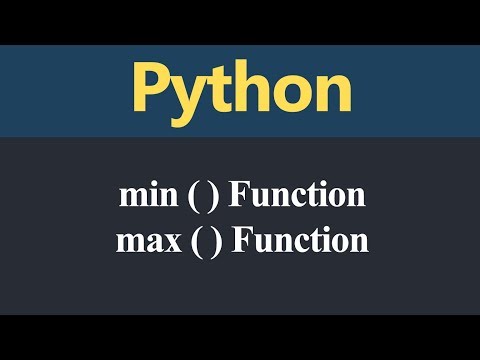 Learn min and max Function in Python Hindi - Mind Luster