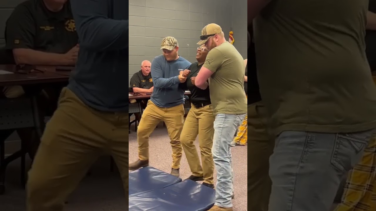 Correctional officer training!!!! Taser vs Me!!!! Think I did well