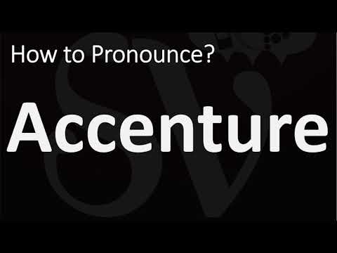 How to Pronounce Accenture? (CORRECTLY)