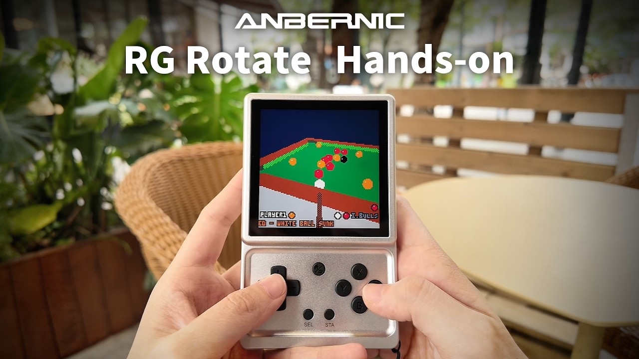 ANBERNIC RG Rotate Hands-On