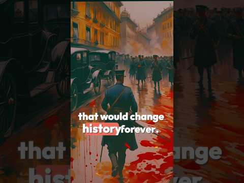 The Assassination of Archduke Franz Ferdinand: The Spark of WWI #ww1 #ww2 #ww1history
