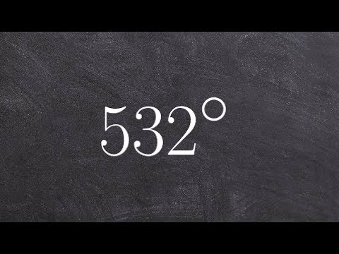 Converting an angle from degrees to radians - show how to solve math problems