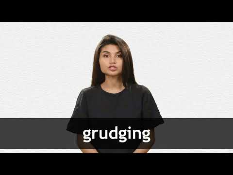 GRUDGING definition and meaning | Collins English Dictionary