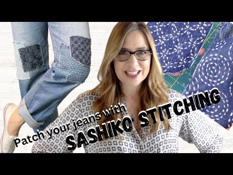 Sashiko Stitching on Vintage Levi’s