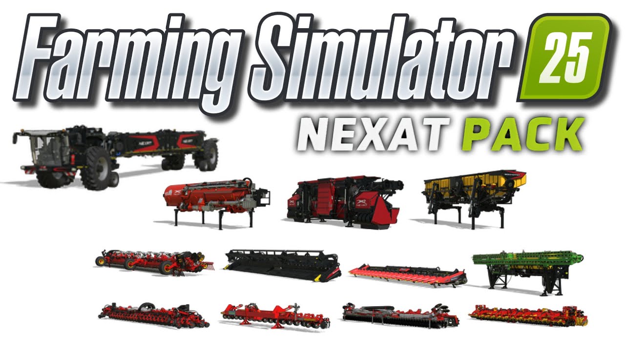 New Details About the NEXAT Pack in Farming Simulator 25! - FS25