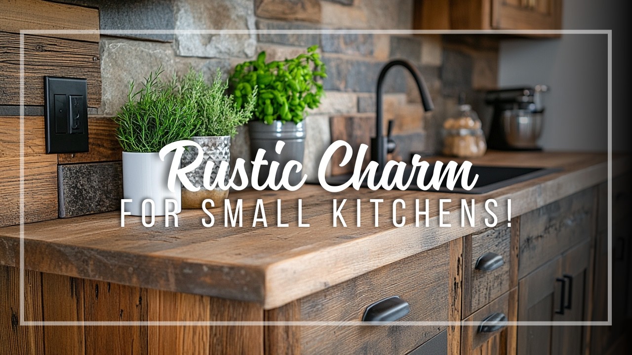 Rustic Small Kitchen Design Ideas | Warm & Inviting Spaces