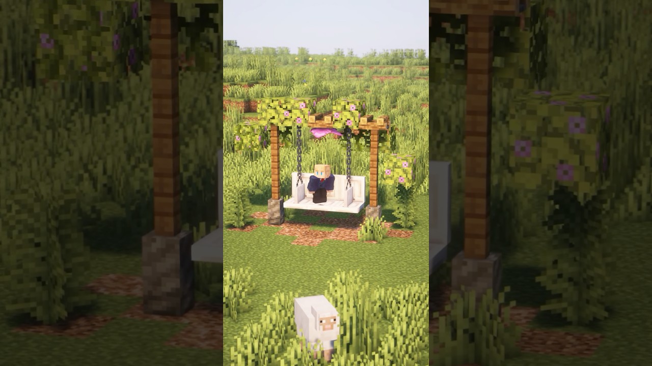 Minecraft Swing Chair🌸