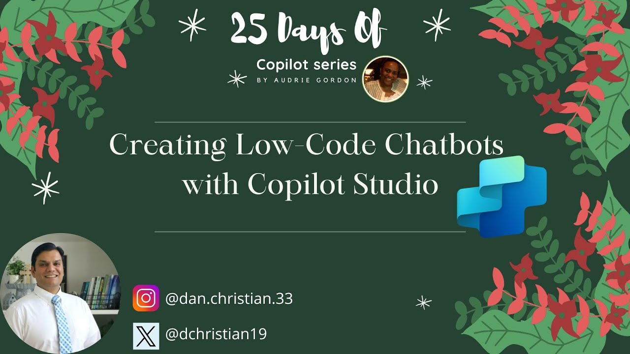 Build Chatbots Easily with Copilot Studio Low Code