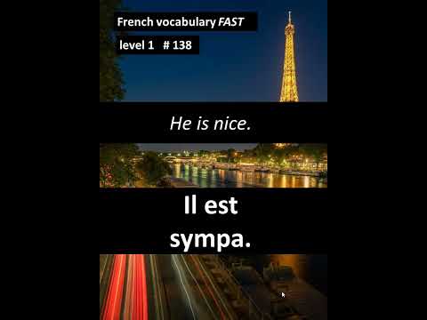 NICE / SYMPA #frenchvocabulary
